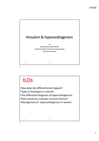 Hirsutism | PDF