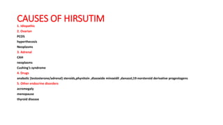 Hirsutism and virilism /. pdf | PDF