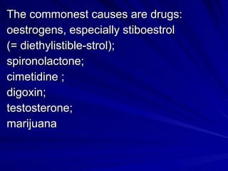 Hirsutism , Virilism, Gynaecomastia, Impotence | PPT