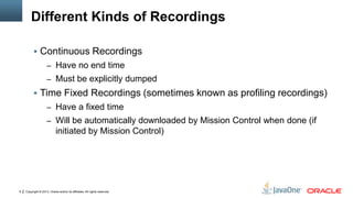 Java Mission Control: Java Flight Recorder Deep Dive | PPTX | Programming Languages | Computing