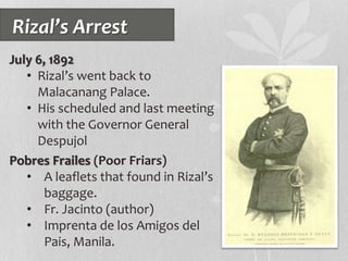 His entrapment his exile and love with Josephine Bracken | PPTX