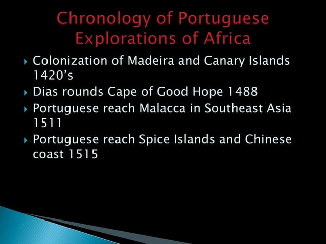 His 101 chapter 11 - commerce, conquest, colonization | PPT