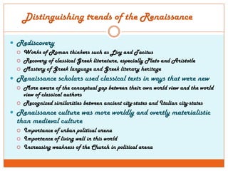 His 101 chapter 12 -the renaissance | PPT