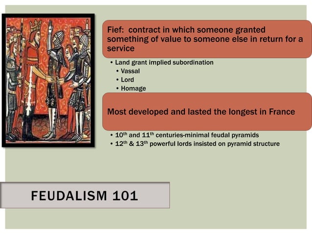 His 101 chapter 9 feudalism & the consolidation of europe spring 13