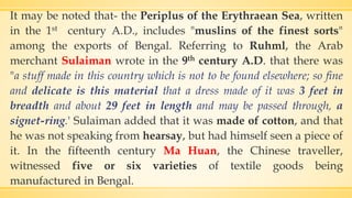 His 101 Lecture 16 Economic History of Bengal.pptx
