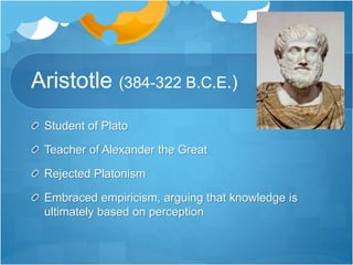 His 101 socrates plato & aristotle | PPTX