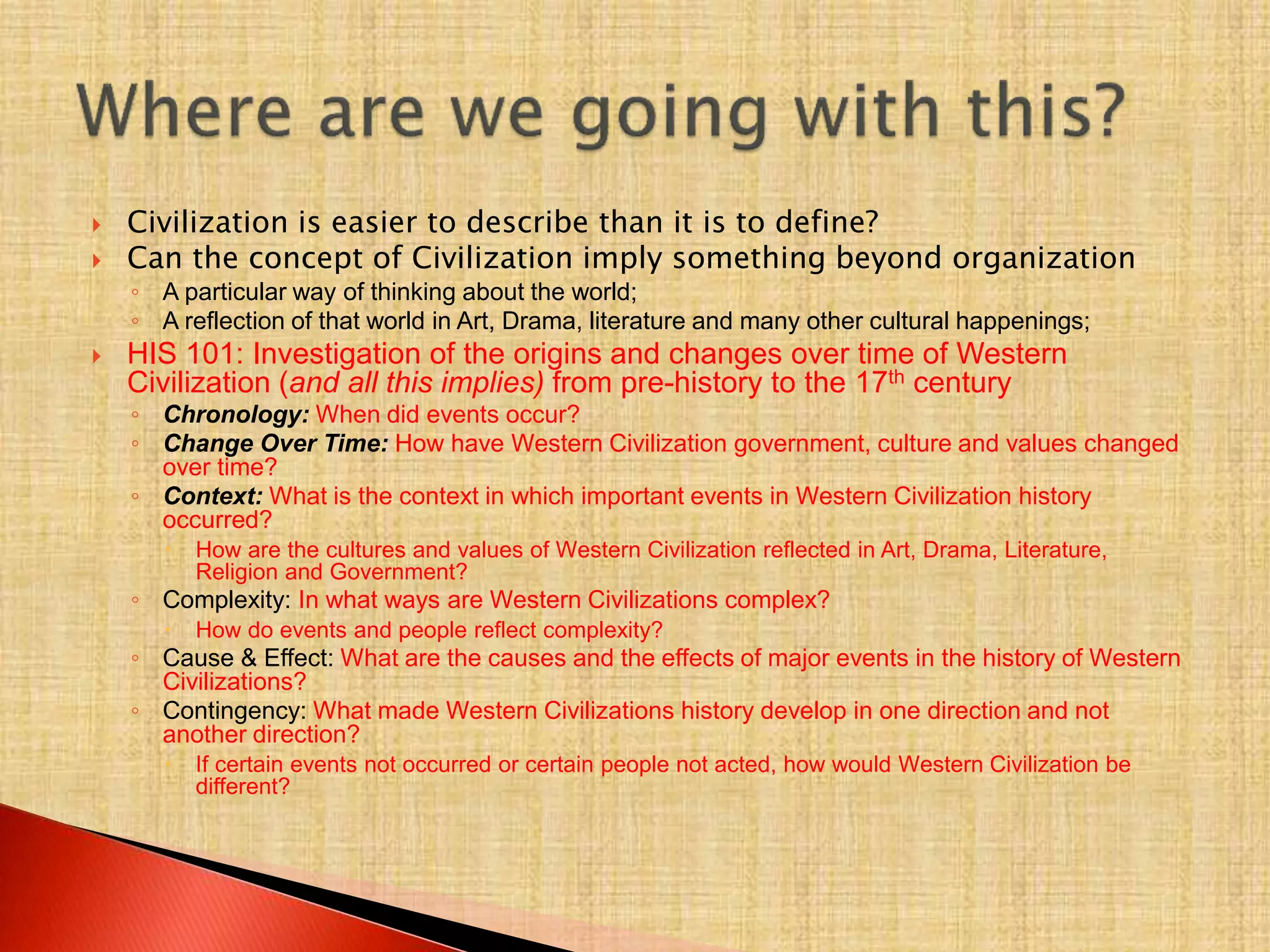 His 101 what is civilization? | PPT