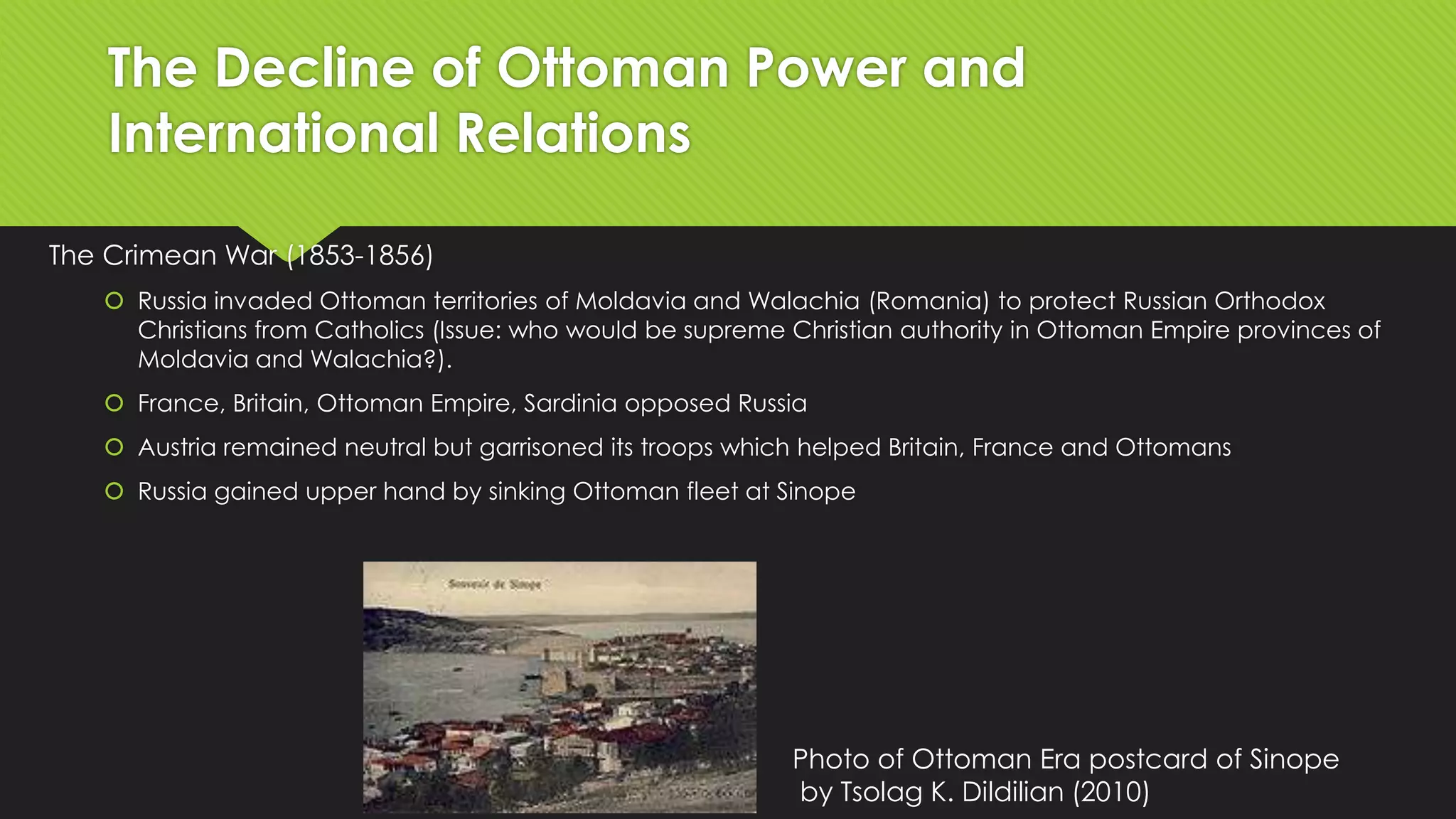 His 102 a short introduction to the crimean war | PPT