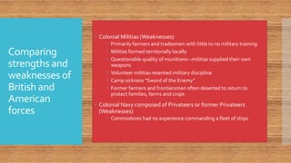His 121 ch 5 revolutionary war | PPT