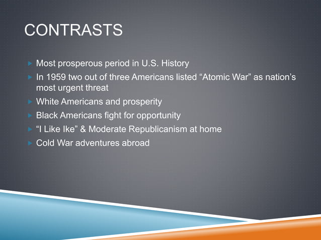 His 122 ch 26 affluence and anxiety in the 1950's | PPTX