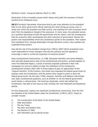 His 303 entire course the american constitution new coursework | PDF