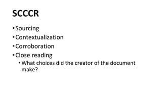 Thinking About Your Sources | PPTX | Science