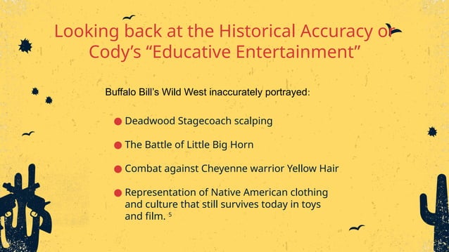 Evolution of Buffalo Bill from the past to present | PPT