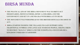 Tribals dikus and the vision of a golden age | PPT