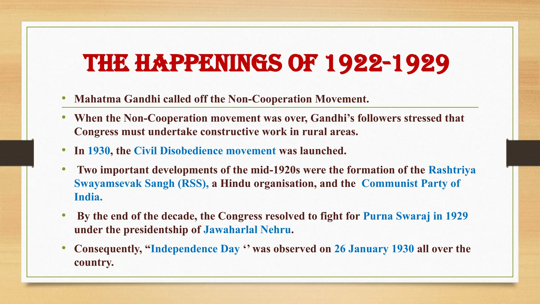 The making of national movement : 1870s to 1947 | PPTX