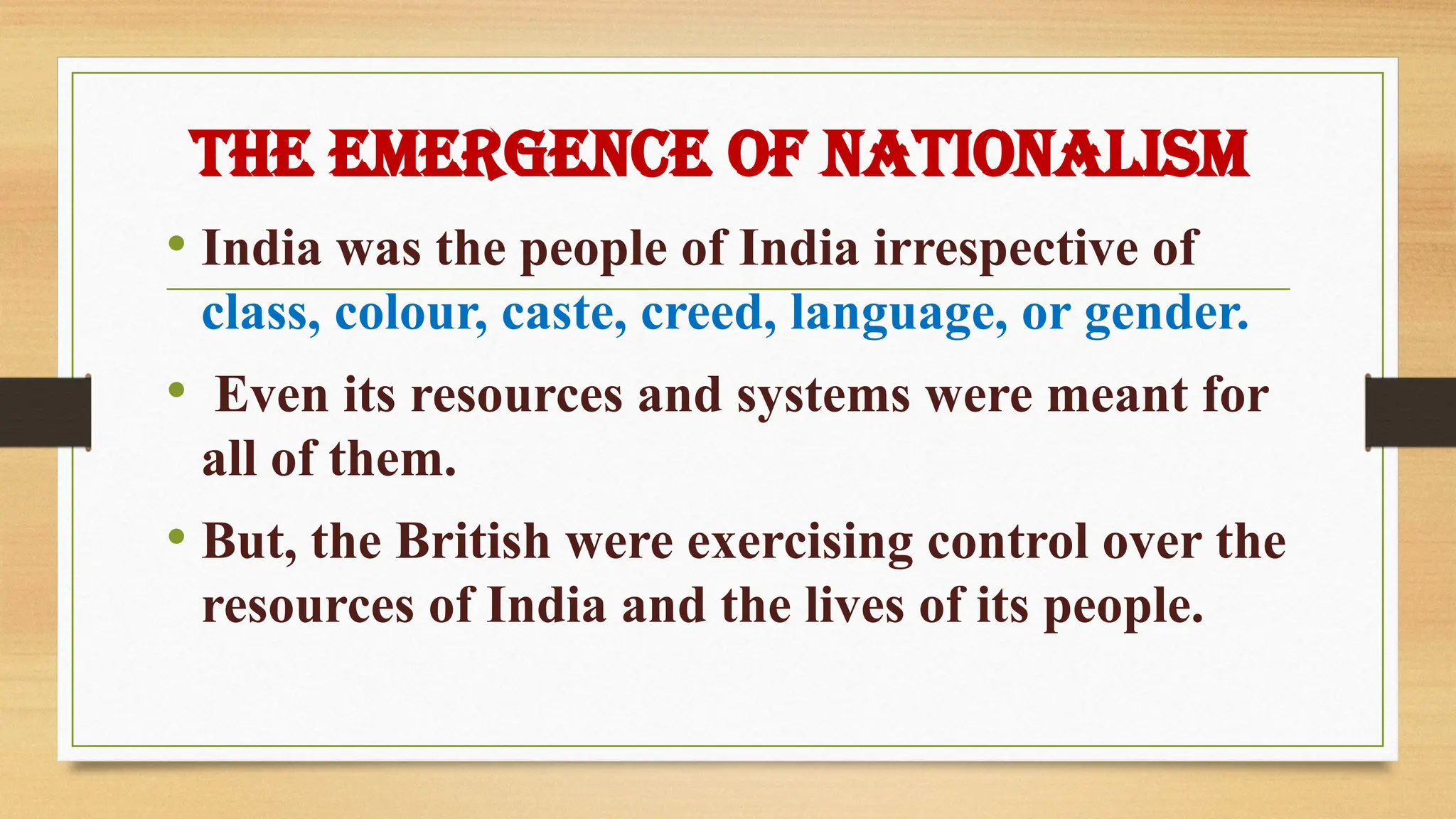 The making of national movement : 1870s to 1947 | PPTX
