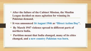 The making of national movement : 1870s to 1947 | PPTX