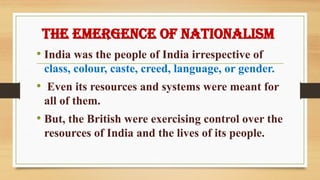 The making of national movement : 1870s to 1947 | PPTX
