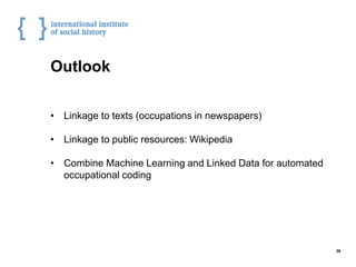 Advancing the comparability of occupational data through Linked Open Data | PPT