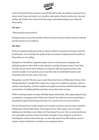 Hiscox case study | PDF