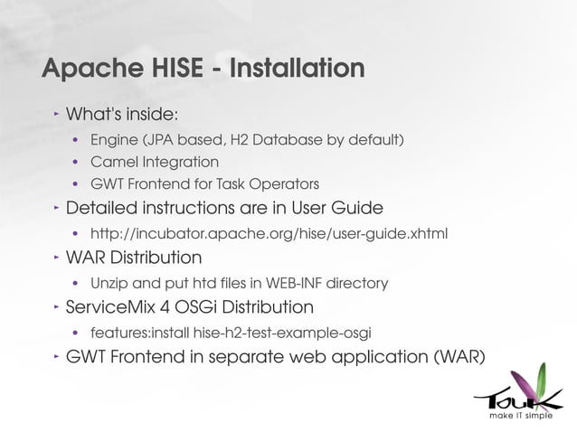 Apache HISE + Apache Camel | ODP | Cloud Computing | Internet
