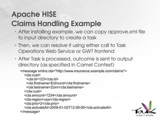 Apache HISE + Apache Camel | ODP | Cloud Computing | Internet