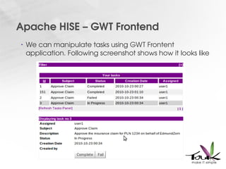 Apache HISE + Apache Camel | ODP | Cloud Computing | Internet