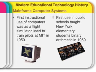 History of educational technology | PPT