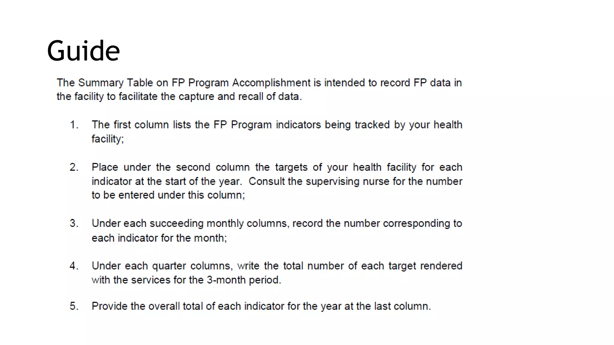 HIS, FHSIS process & forms, DQC process and Tools - Copy.pptx