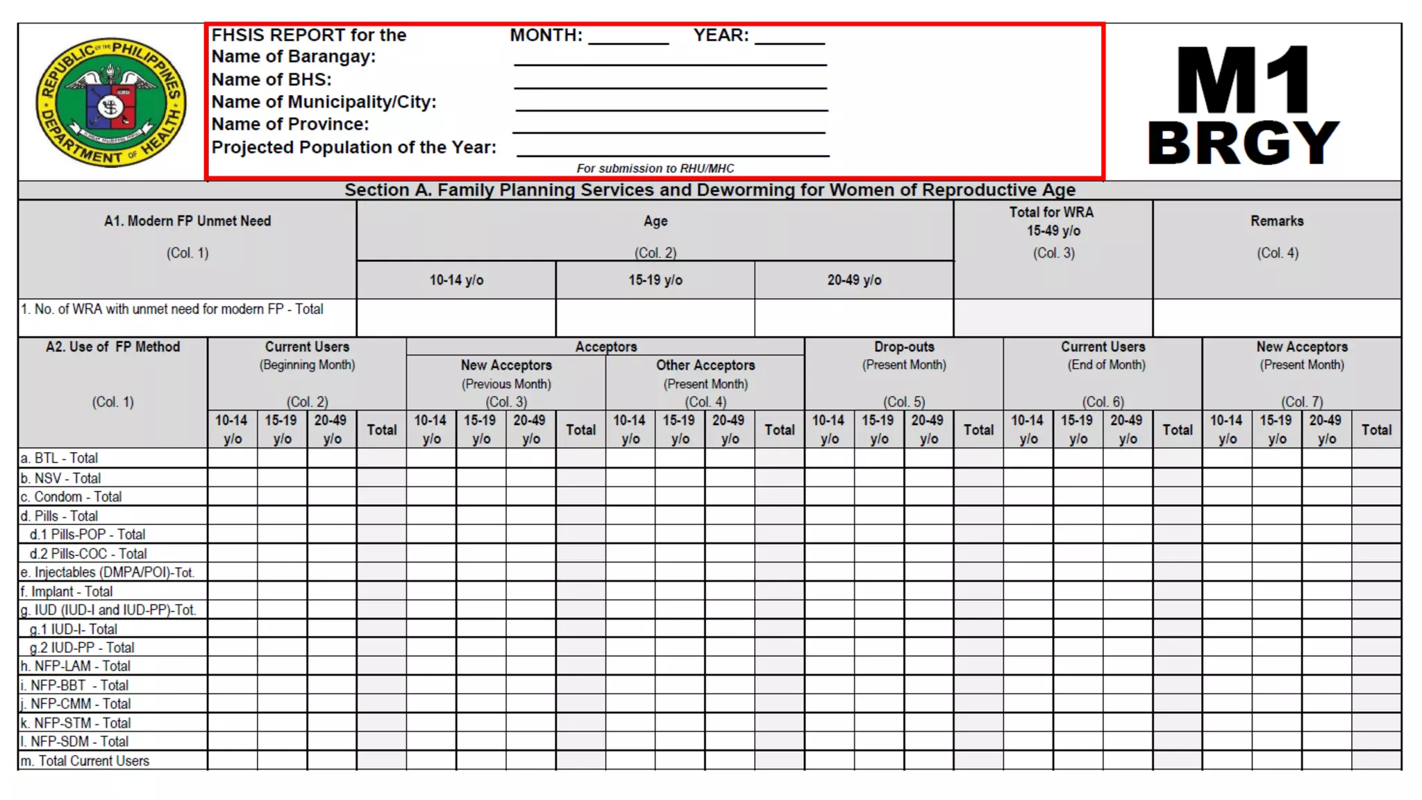 HIS, FHSIS process & forms, DQC process and Tools - Copy.pptx