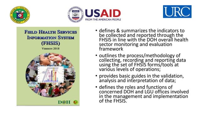 HIS, FHSIS process & forms, DQC process and Tools - Copy.pptx ...