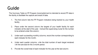 HIS, FHSIS process & forms, DQC process and Tools - Copy.pptx
