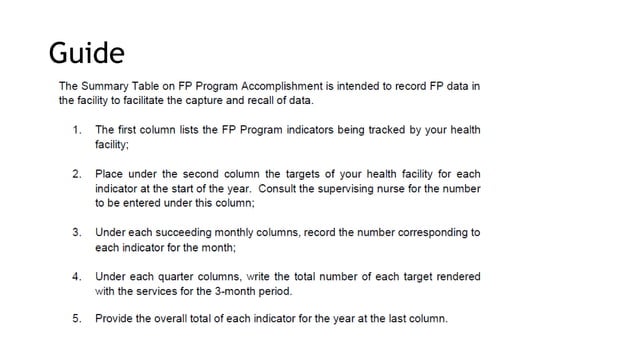 HIS, FHSIS process & forms, DQC process and Tools - Copy.pptx ...