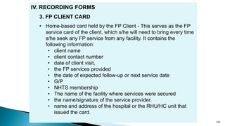 HIS, FHSIS process & forms, DQC process and Tools - Copy.pptx | Pregnancy | Reproductive Health