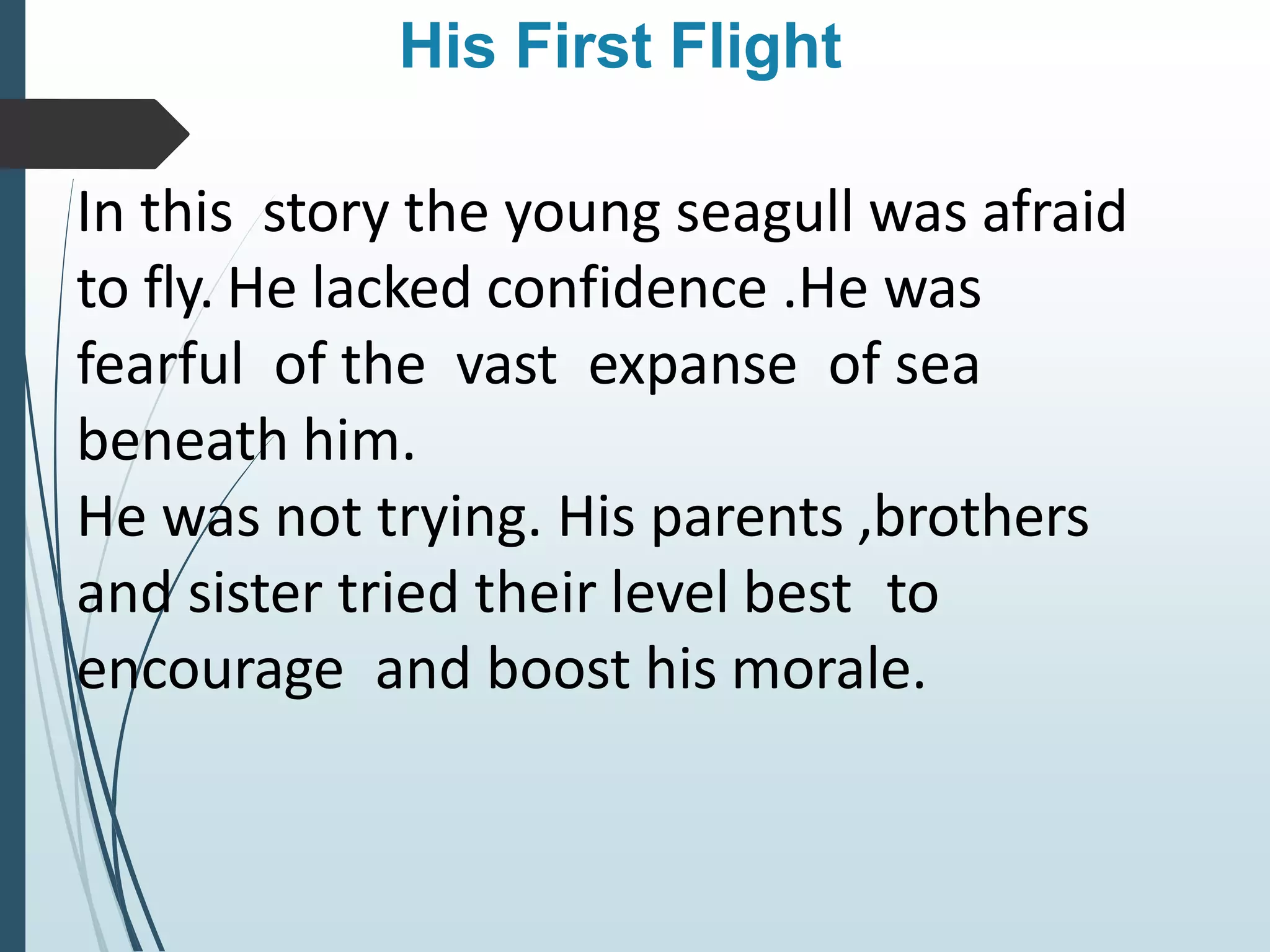 His first flight Class X | PPTX