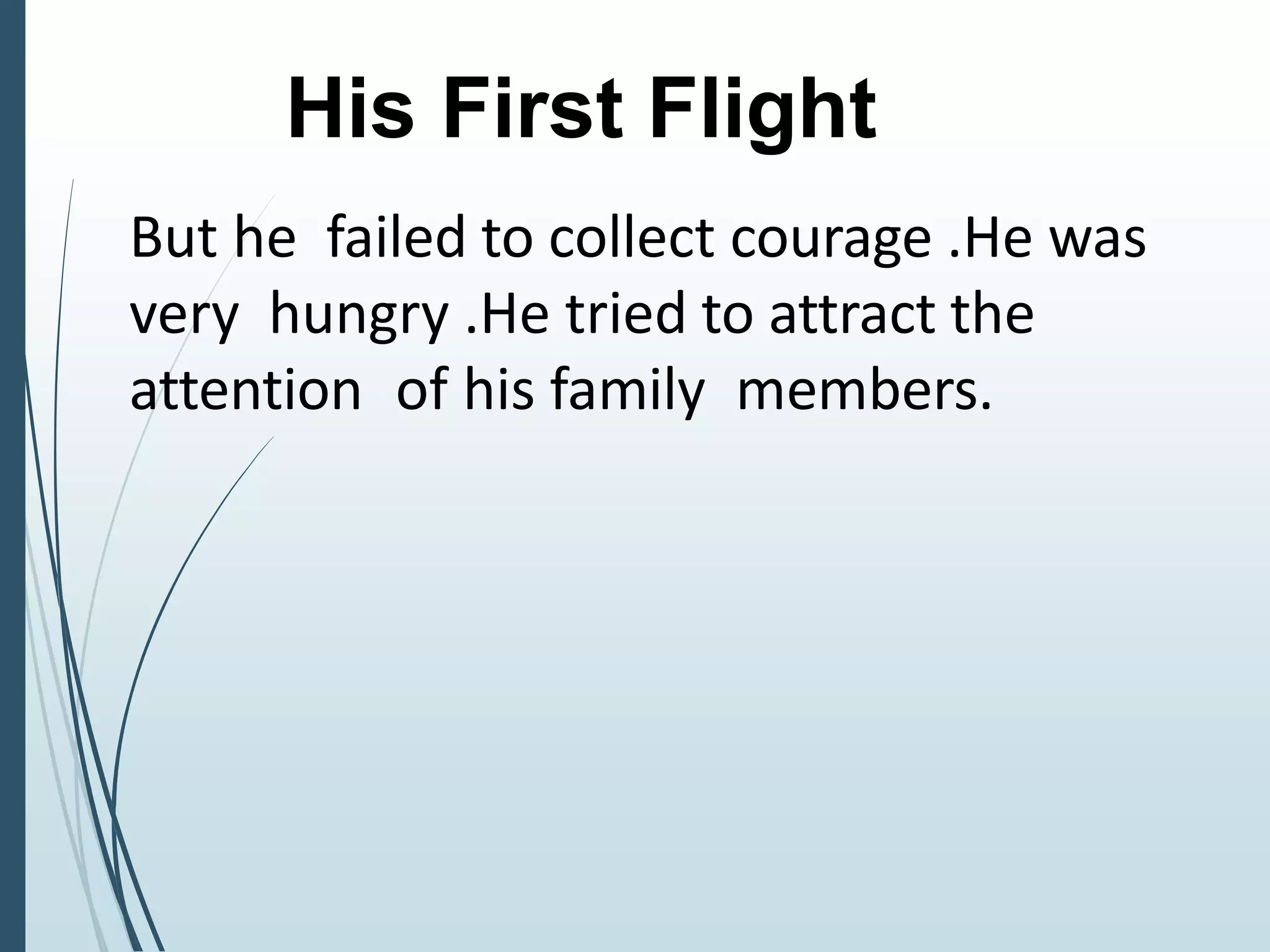 His first flight Class X | PPTX