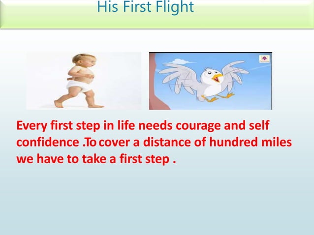 His first flight Class X | PPTX | Air Travel | Travel Type