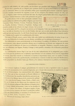 Arquitectura etrusca civilización antigua a .c | PDF