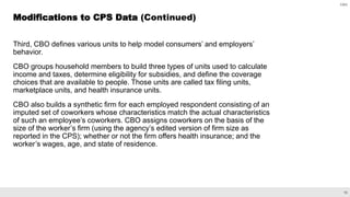 HISIM2—CBO’s New Health Insurance Simulation Model | PPT