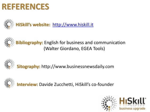 case study: HiSkill | PPT