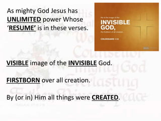 His Name will be Called (part 2) Mighty God | PPT