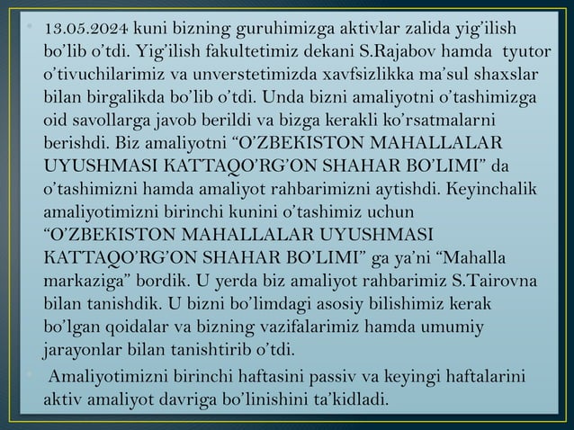 HIsobot 2024amaliyoto'tashhaqidaaaa.pptx