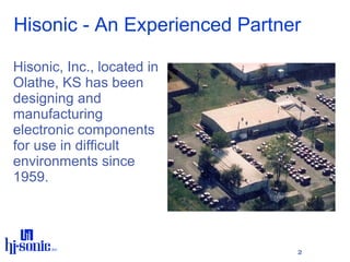 Hisonic Company Capabilities | PPT