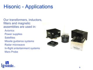 Hisonic Company Capabilities | PPT