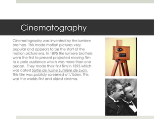 History of Film | PPTX