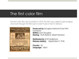History of Film | PPTX