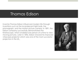 History of Film | PPTX