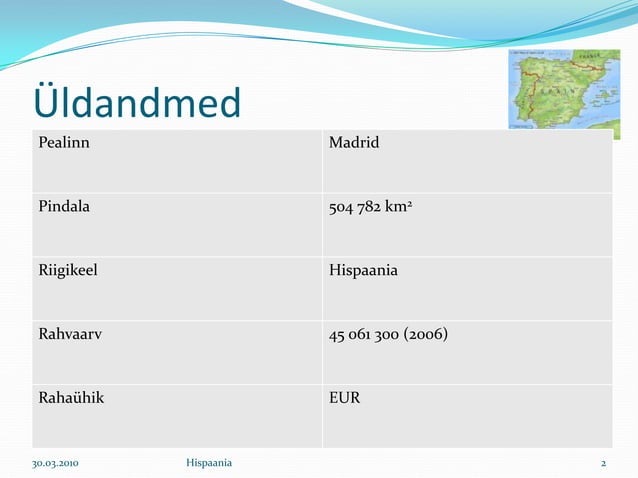 Hispaania | PPTX