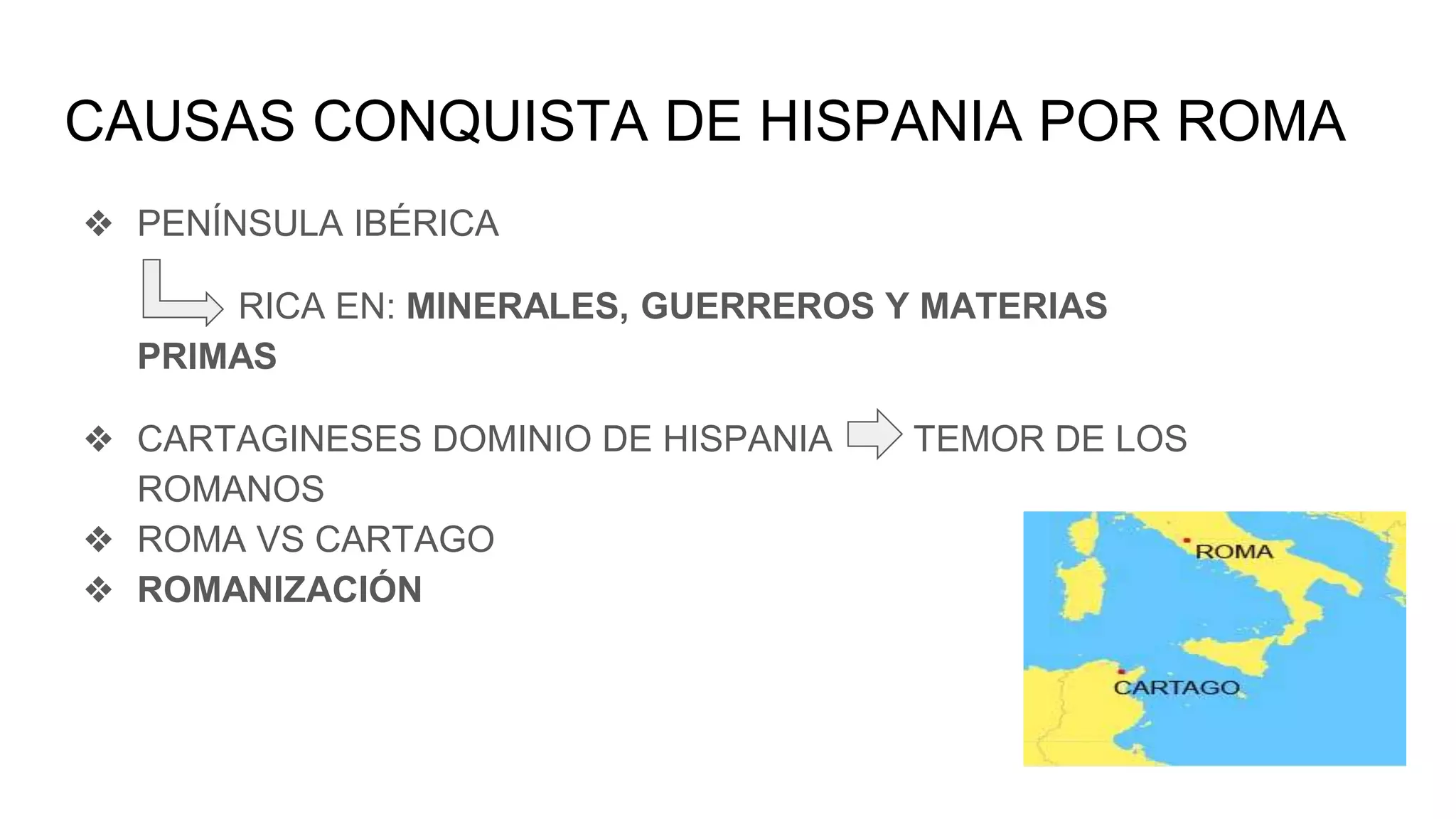 Hispania romana: etapas, legado y permanencias. | PPTX