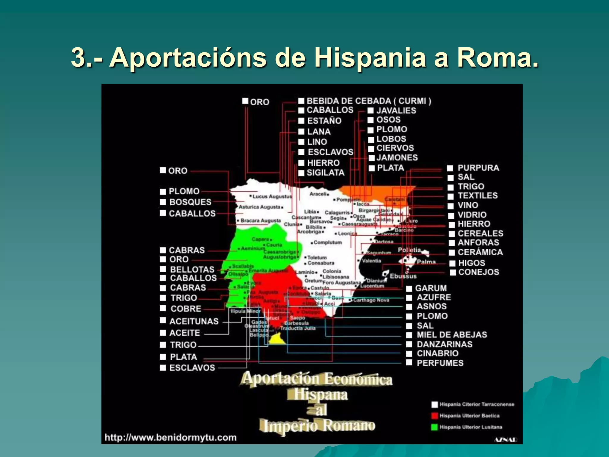 "Hispania Romana" por Marina | PPT